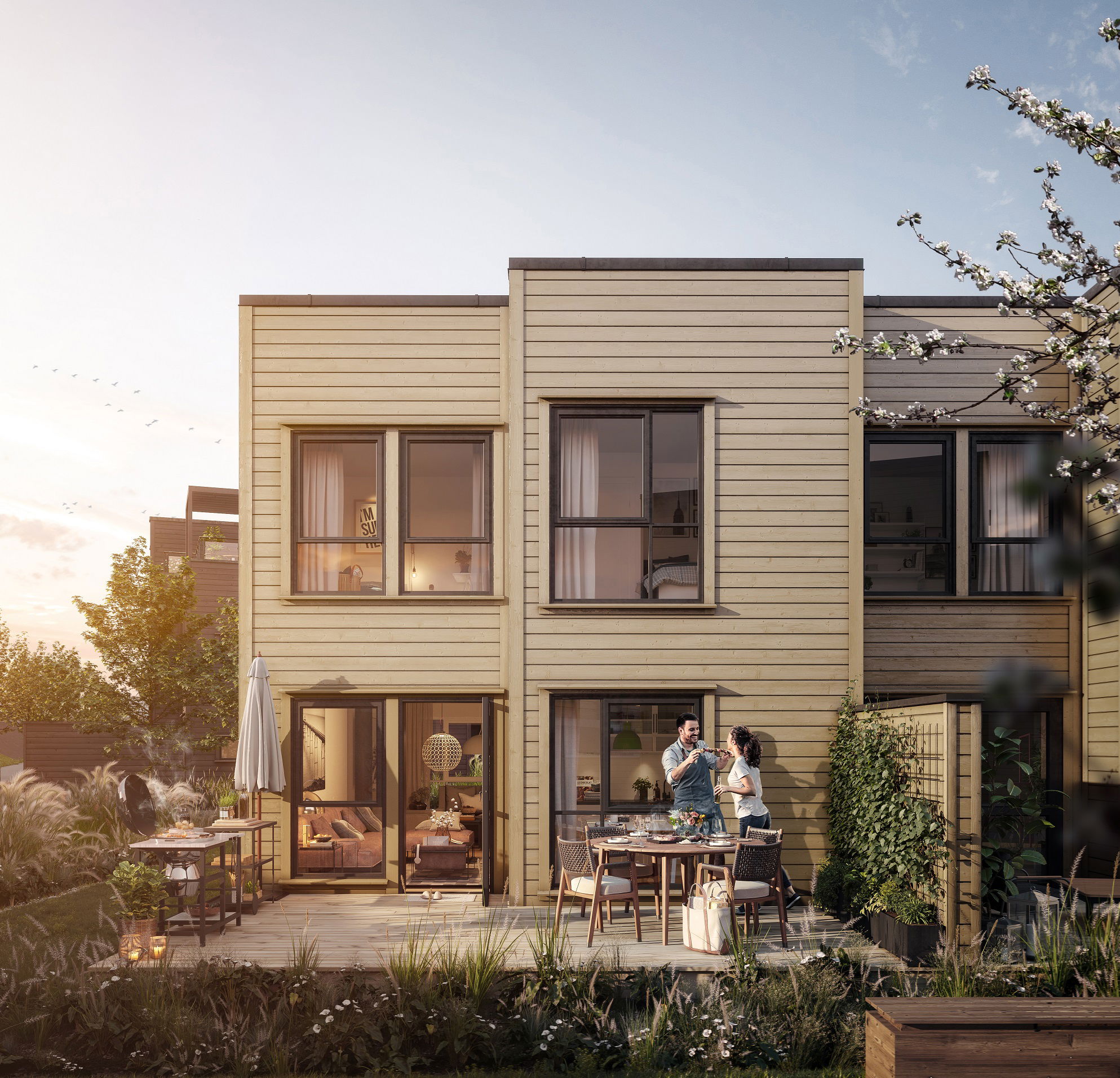 Salgsstart av rekkehusene på Fabeltunet, Frogner – bruk forkjøpsretten din! - BORI BBL