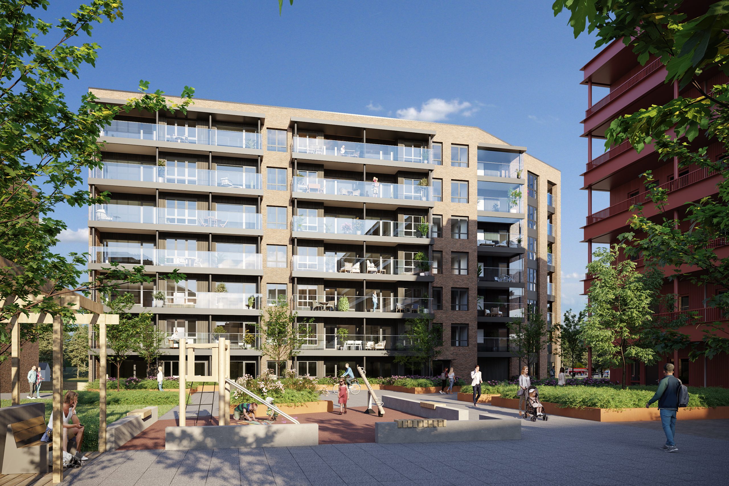 Jessheim Park Hus I - kjøp en flott leilighet med medlemskapet ditt! - BORI BBL