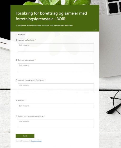 Forsikring - BORI BBL